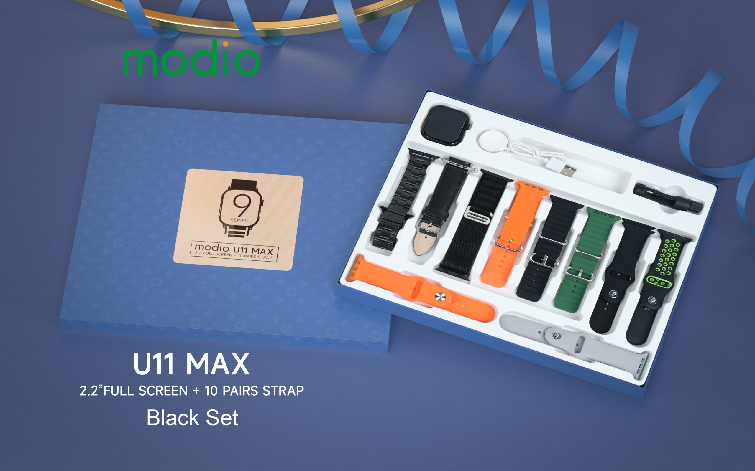 ساعت هوشمند مودیو مدل U11 MAX - فروشگاه اینترنتی موبایل و لوازم جانبی استیو کالا