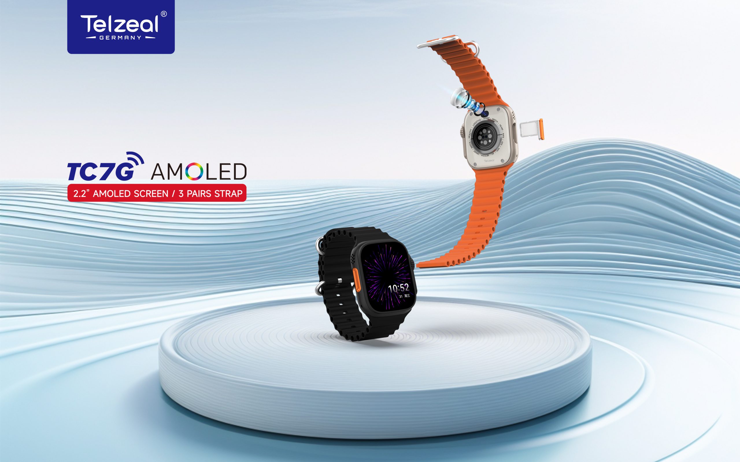 ساعت هوشمند سیم کارت خور Telzeal TC7G